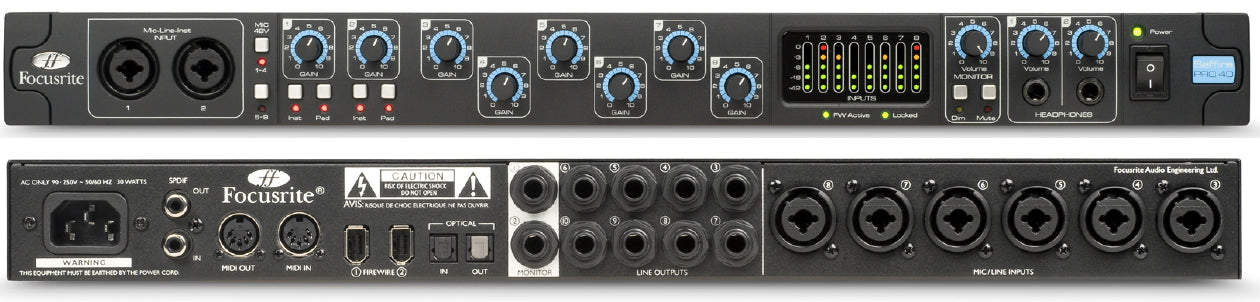 Firewire Audio Interfaces – The Little MIDI Store